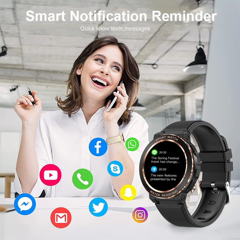 Waterproof activity tracker heart rate smart wristband